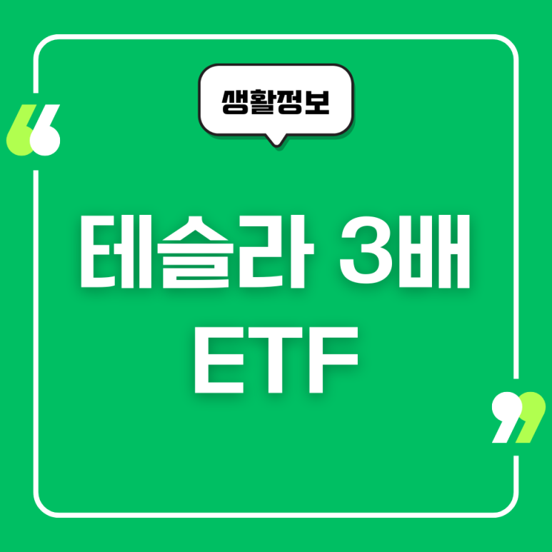 테슬라 3배 ETF 종류, TSLL, TSLQ, TSL3 비교, 장단점, 주의사항 : 네이버 블로그