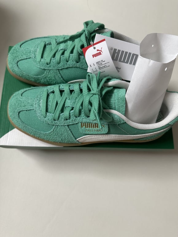 PUMA 푸마 X 로제 운동화 빈티지 스니커즈 팔레르모빈티지 영입기 Palermo 민트 : 네이버 블로그