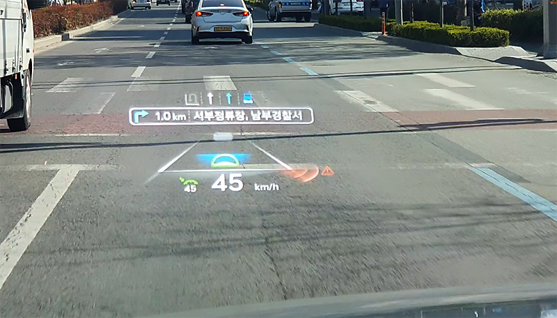 『제네시스 GV70 - HUD ~ 헤드업디스플레이 시공~』 : 네이버 블로그