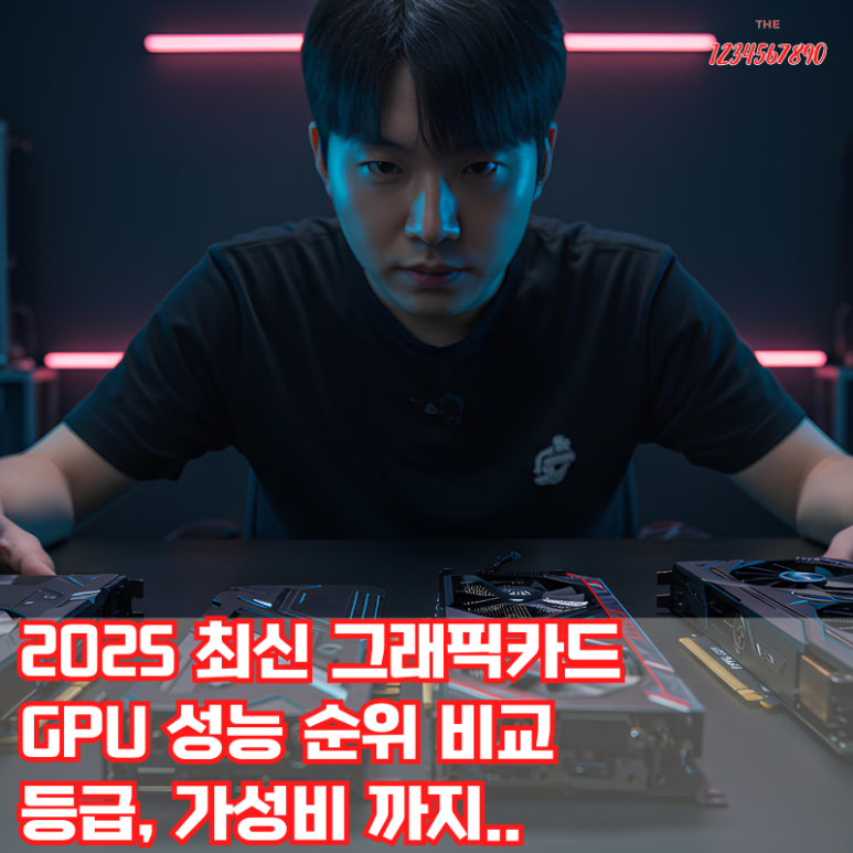 2025 최신 그래픽카드 GPU 성능 순위 비교, 등급, 가성비까지 : 네이버 블로그