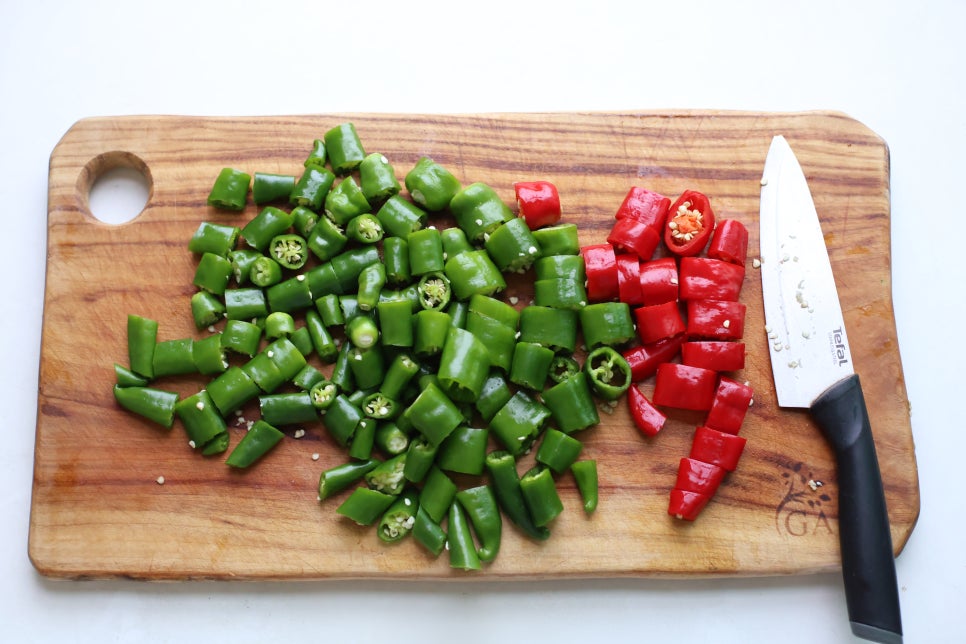 멸치 고추장물 레시피 청양 고추다대기 만들기 멸치고추다짐장 : 네이버 블로그