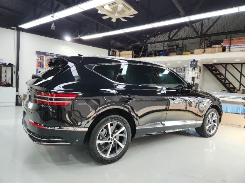 25년형 제네시스GV80 비크블랙 도장면 보호 전체PPF 수입필름시공 : 네이버 블로그