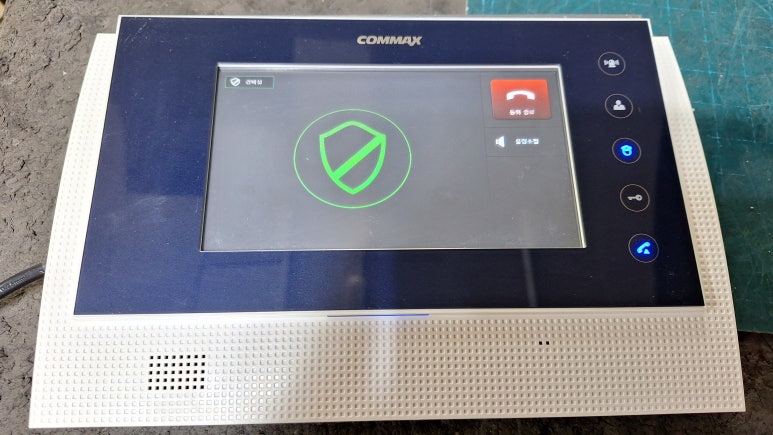 경기도 양주시 코맥스 비디오폰 CAV-705UW 전원 고장 수리. : 네이버 블로그