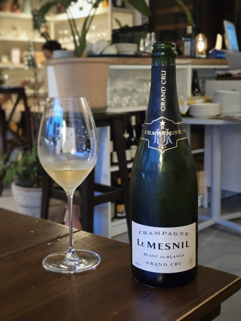 Le Mesnil, Blanc de blanc Grand cru [르 메닐, 블랑 드 블랑 그랑크뤼] : 네이버 블로그