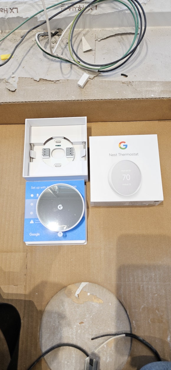 서울.경기.수도권 구글 네스트(GOOGLE NEST) 3.5세대 스노우제품 시공후기 : 네이버 블로그