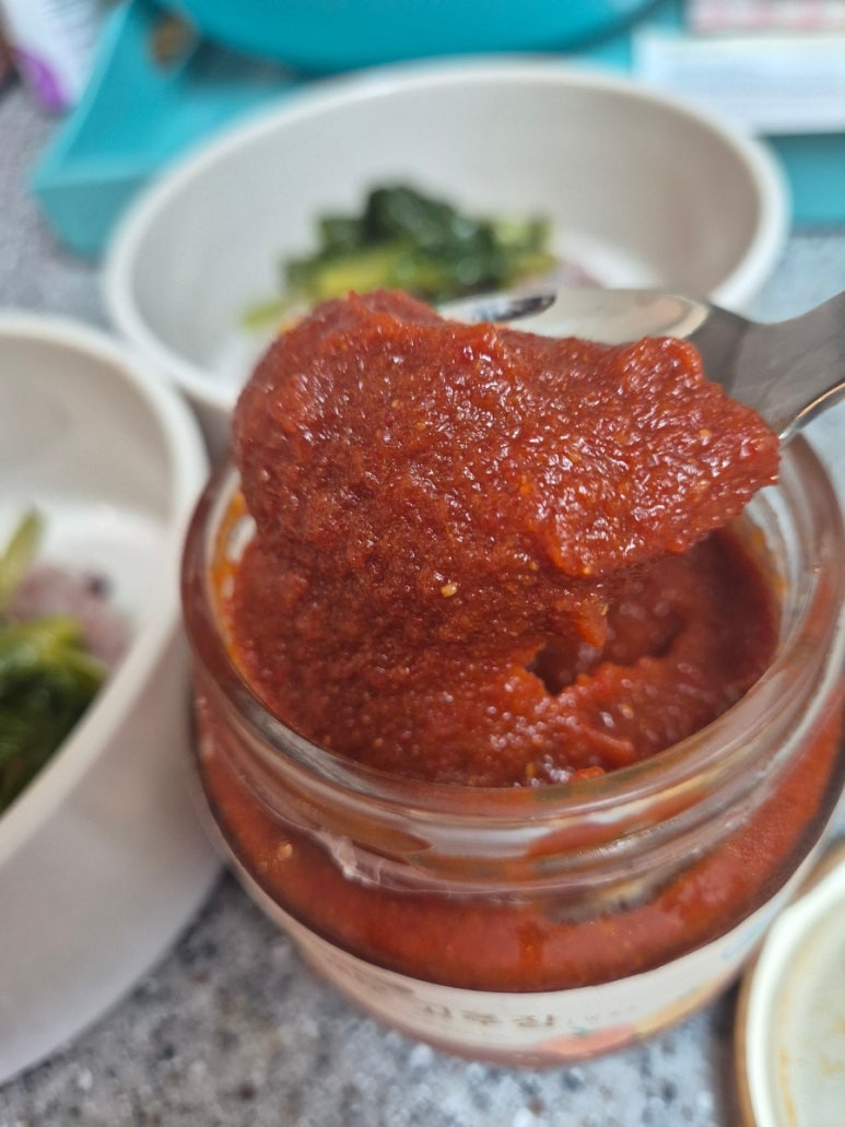 우리 아이도 먹을수 있는 둥이네 전혀 안매운 고추장 내돈내산 : 네이버 블로그