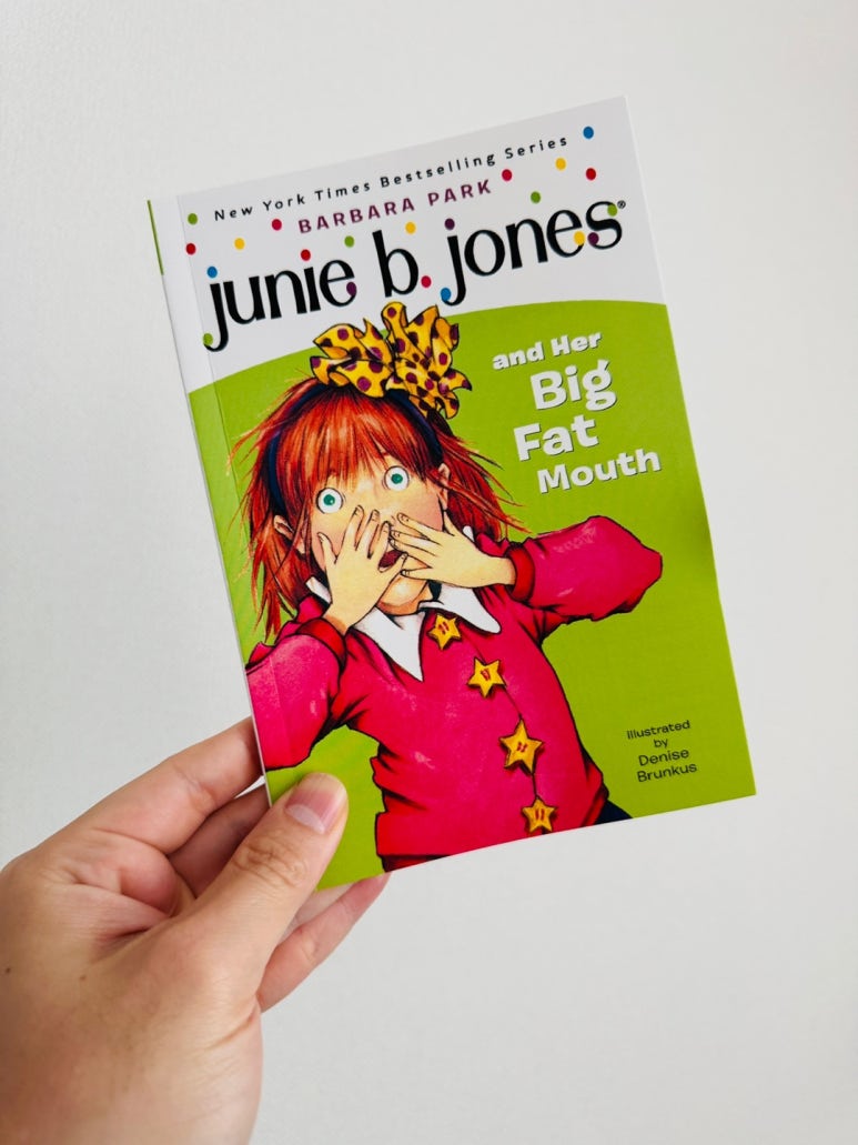 Junie B. Jones- and Her Big Fat Mouth : 네이버 블로그