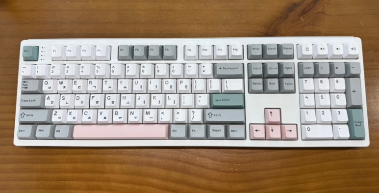 [내돈내산] 기계식 키보드 구매 후기 :: 프리플로우 아콘(archon) AK68 108키 (저소음 라임축V3, 스프링9009 ...