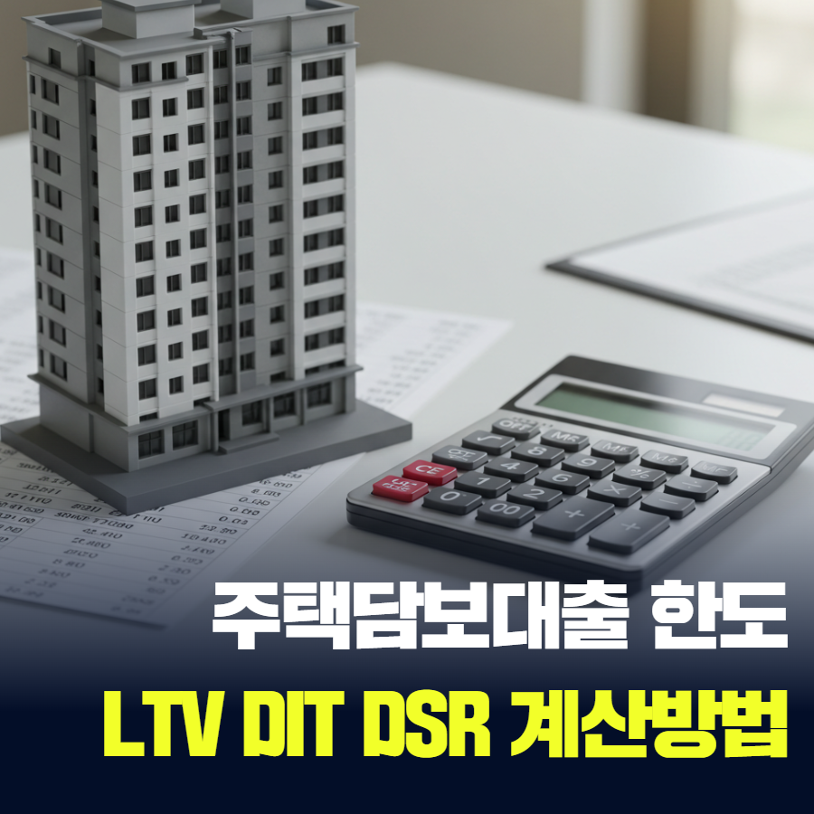 DTI DSR LTV 뜻, 주택담보대출 한도 계산 방법 정리 : 네이버 블로그