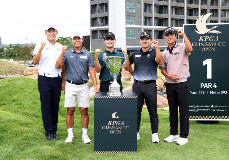 군산CC에 모인 챔피언들...KPGA 군산CC 오픈 개막 앞두고 포토콜 진행 : 네이버 블로그