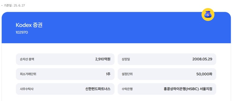 국내증시 달리는말에 올라타기? kodex 증권 etf : 네이버 블로그