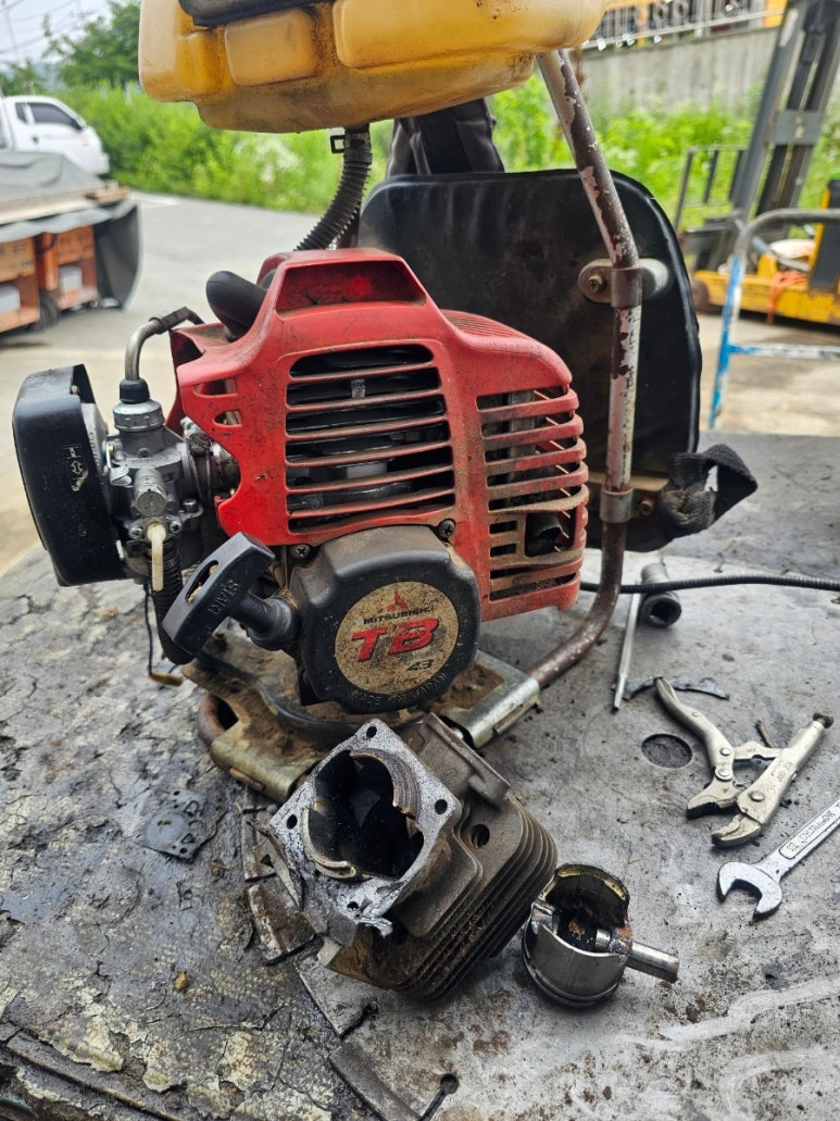 안성시 미쓰비시 TB43 예초기수리[동승건설공구 수리임대전문] : 네이버 블로그