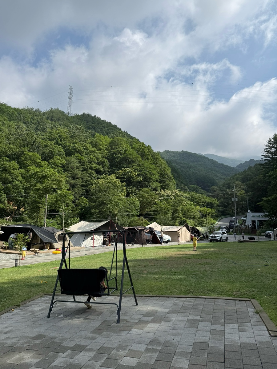강원도 홍천 캠핑장 역대급 시설 캠프인더숲 B6사이트 키즈 캠핑 네이버 블로그