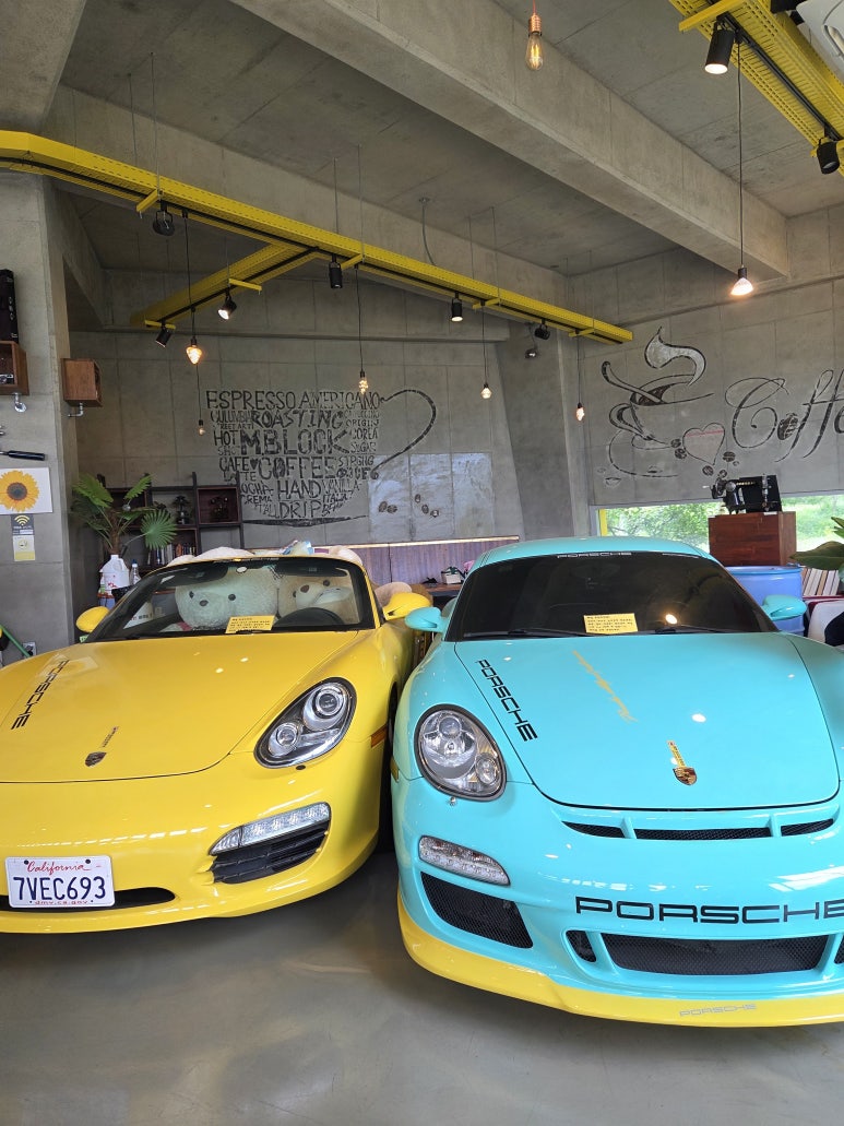 강원도 감성 드라이브의 종착지, 자동차 감성카페 엠블럭(M-BLOCK) : 네이버 블로그