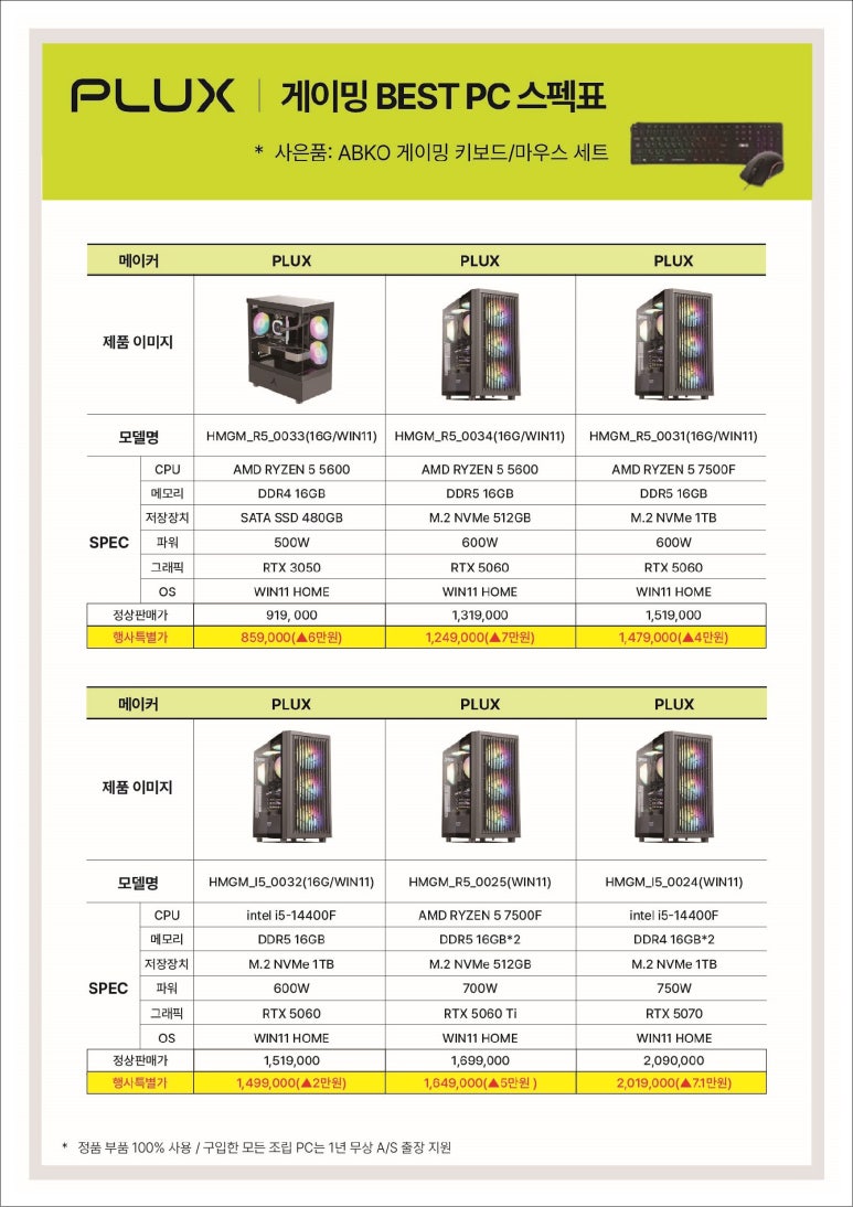 롯데하이마트 PLUX 조립PC : 네이버 블로그
