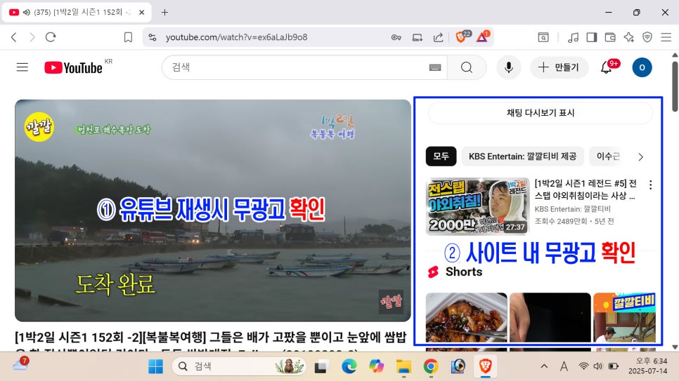 Brave 브라우저 ( 브레이브 브라우저 ) 인터넷 활용 - PC Brave 유튜브 무광고 시청 : 네이버 블로그