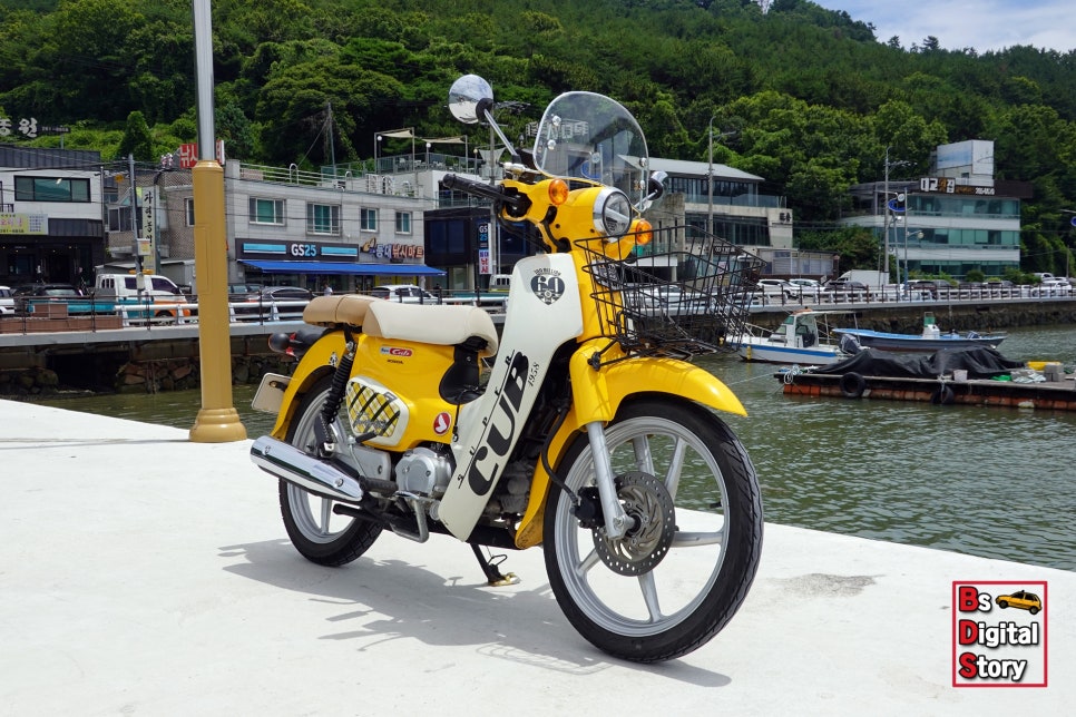 혼다 슈퍼커브 110 시승기 4단 수동 스쿠터 연비, 출퇴근 : 네이버 블로그