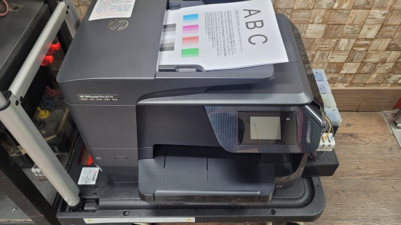 HP 8710 무한 공급기 교체!! 댐퍼 형 공급기, 무한 잉크, 공급기 문제, 무한 공급기 불량 : 네이버 블로그