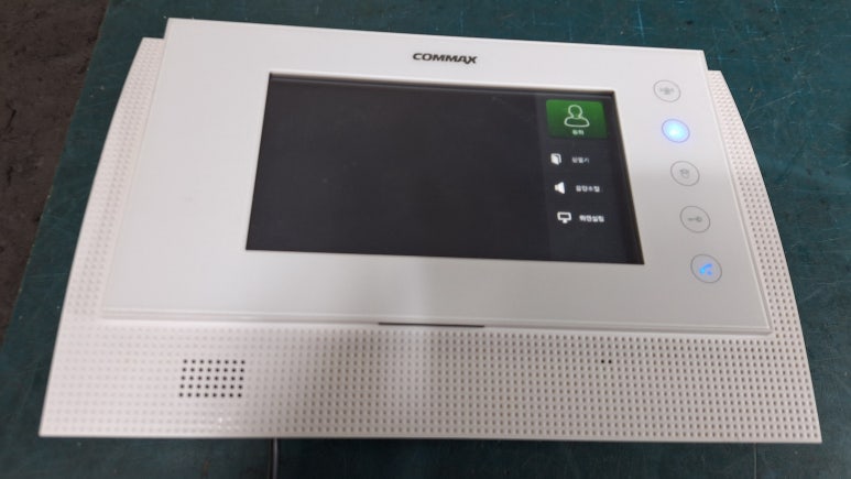 서울시 상암동 코맥스 비디오폰 CAV-705UW 전원 고장 수리. : 네이버 블로그