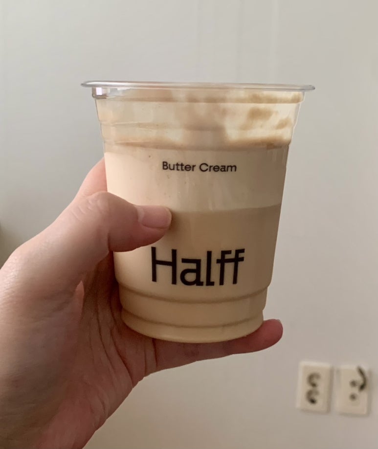 [서울 강남] 선릉역 Halff Coffee의 버터크림라떼, 이 맛에 빠지다! : 네이버 블로그