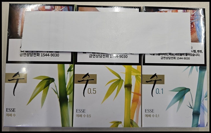 편의점 담배 탐구 에쎄(ESSE) 시리즈 맛 향 가격 종류(프라임 원 프레쏘 아이스 엣지)와 수(秀SOO) 시리즈 차이점 ...