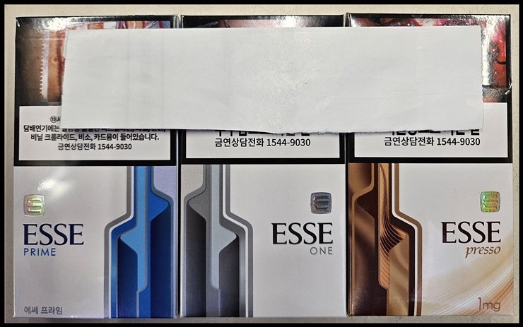 편의점 담배 탐구 에쎄(ESSE) 시리즈 맛 향 가격 종류(프라임 원 프레쏘 아이스 엣지)와 수(秀SOO) 시리즈 차이점 ...