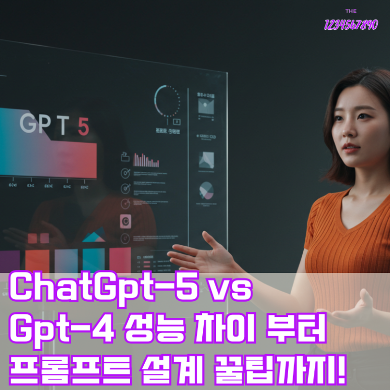 챗지피티 ChatGPT-5 vs GPT-4 비교 성능 차이 프롬프트 설계 방법 꿀팁 : 네이버 블로그