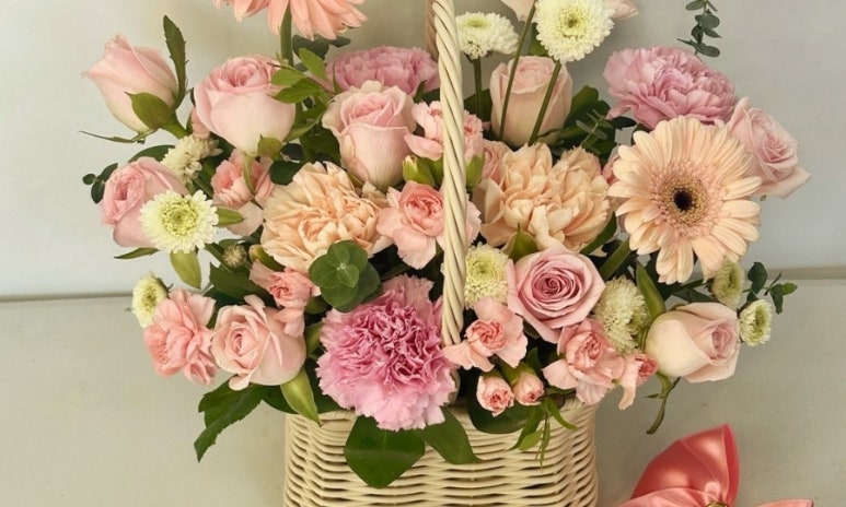 강원도 고성 토성면 꽃집 라벨플레르 꽃바구니 후기 : 네이버 블로그