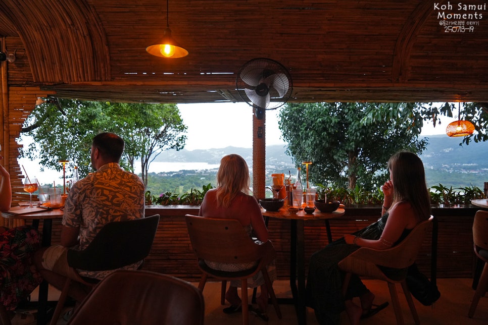 태국 * 소나기가 엄청 내리던 날의 디너, 코사무이 코쿤 COCOON : 네이버 블로그