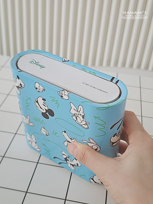 이제 공유기도 인테리어오브제로! KT WiFi 7D 디즈니 한정판 디자인공유기 : 네이버 블로그