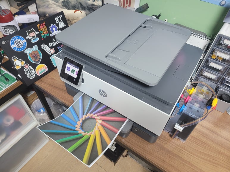 HP 오피스젯 프로 9010 무한잉크 A4 팩스복합기 대량 판매 및 재고보유 제품 성향, 가격정보 : 네이버 블로그