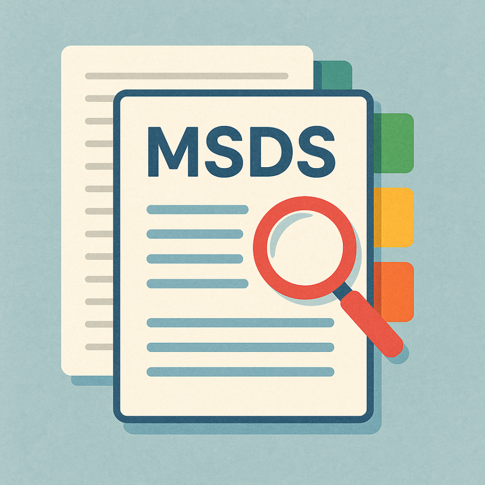 MSDS 구성항목 총정리 가이드 모음 : 네이버 블로그