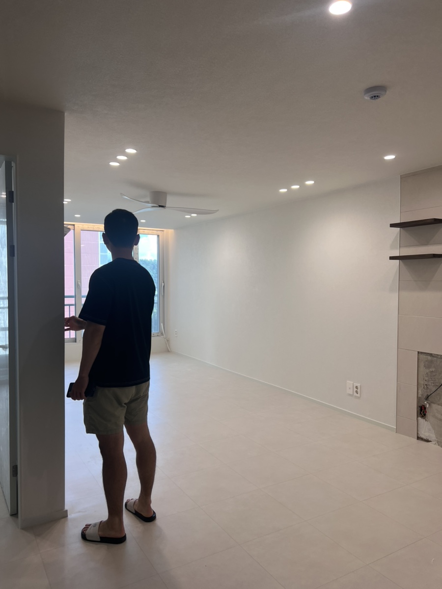 디아망 회벽 크림화이트 KCC포틀랜드 그레이 2.2t 시공한 웜톤인테리어 찐 후기 🔥 : 네이버 블로그