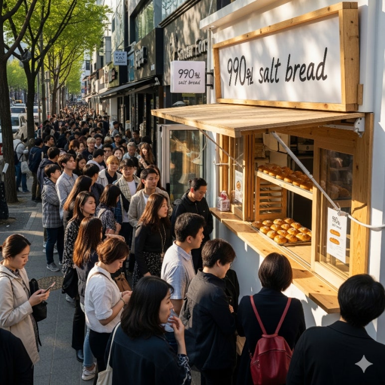 유튜버 슈카의 990원 소금빵, 단순한 미끼 상품일까? : 네이버 블로그