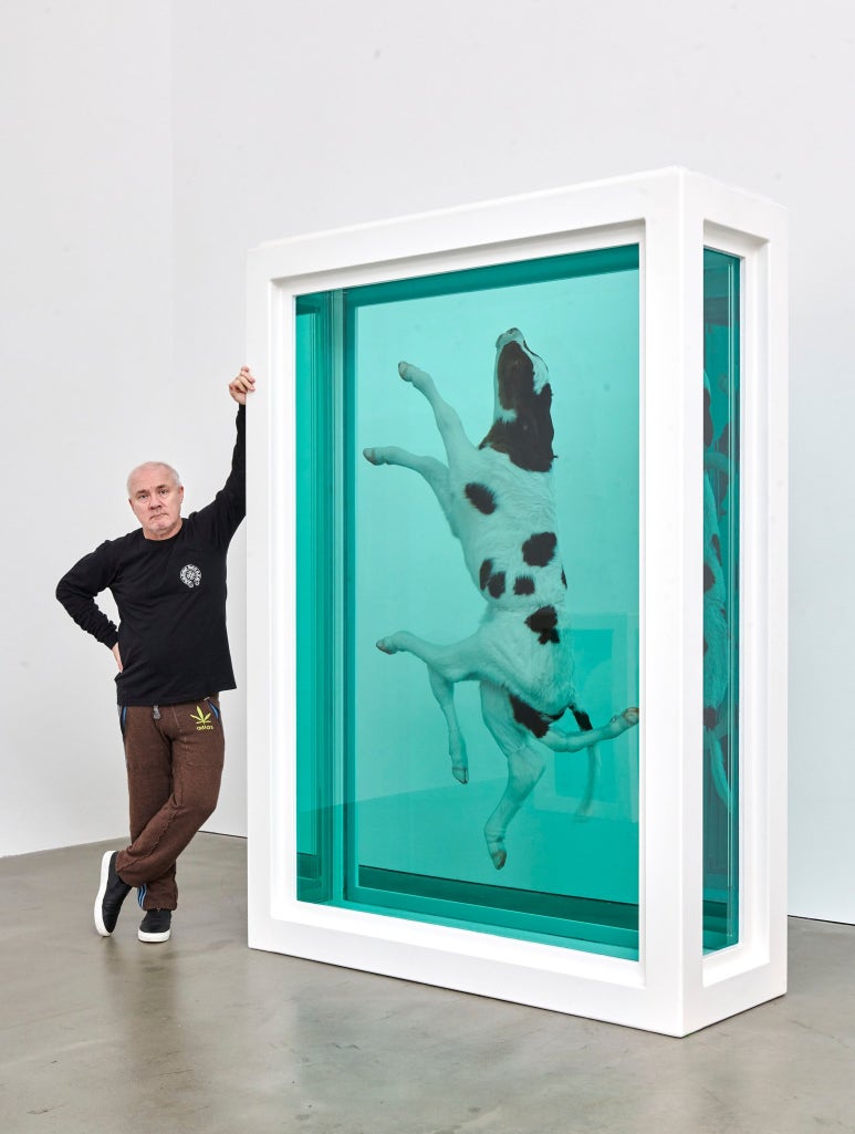 데미안 허스트 Damien Hirst, 현대미술계의 도발적 아이콘 : 네이버 블로그
