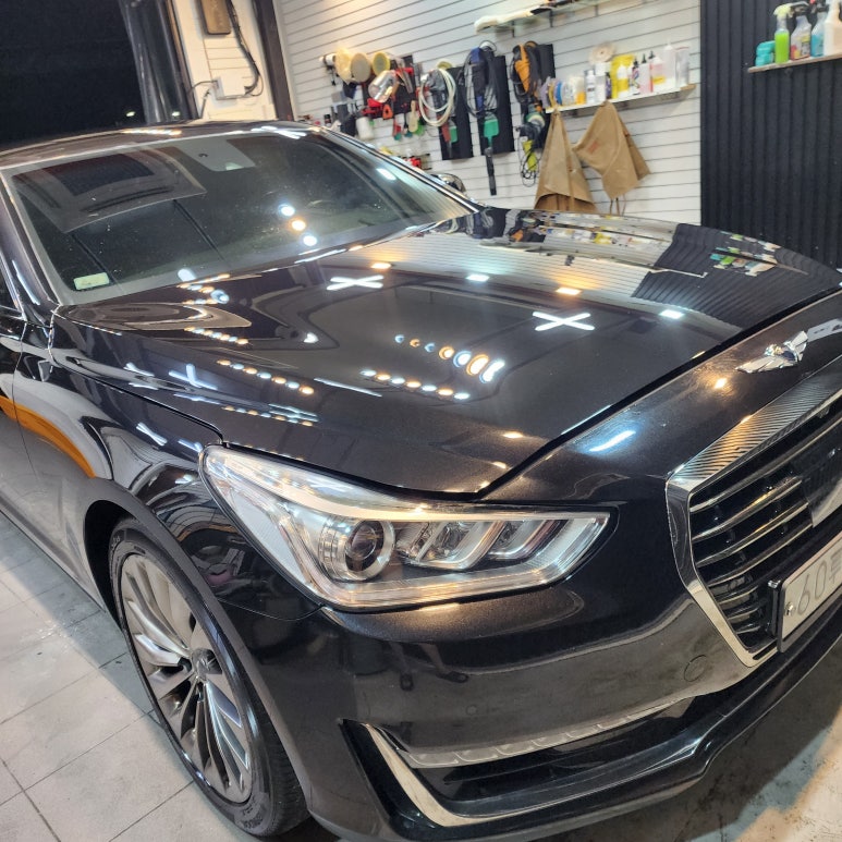 기계세차 스월마크 걱정 끝! 제네시스 EQ900 새차처럼 변신 : 네이버 블로그