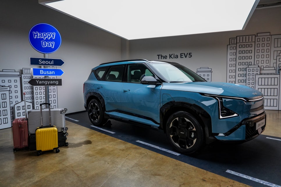 패밀리 SUV 전기차 기아 ‘더 기아 EV5’ 출시 행사 리뷰 : 네이버 블로그
