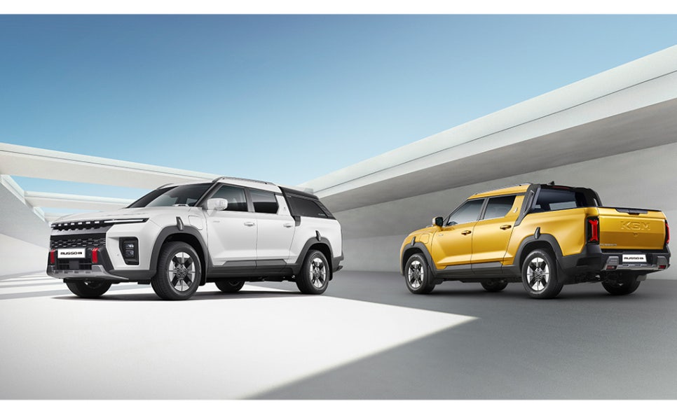 2027 KGM 신형 무쏘 듀얼캡 스파이 샷 포착 : 네이버 블로그