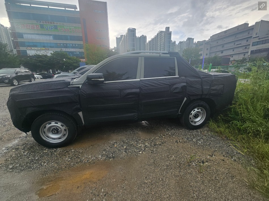 KGM Q300, 무쏘 스포츠/칸 풀체인지 위장막 : 네이버 블로그