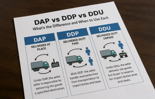 DAP, DPU, DDP 수입자 통관 책임 유무에 따른 구분방법은 ? : 네이버 블로그
