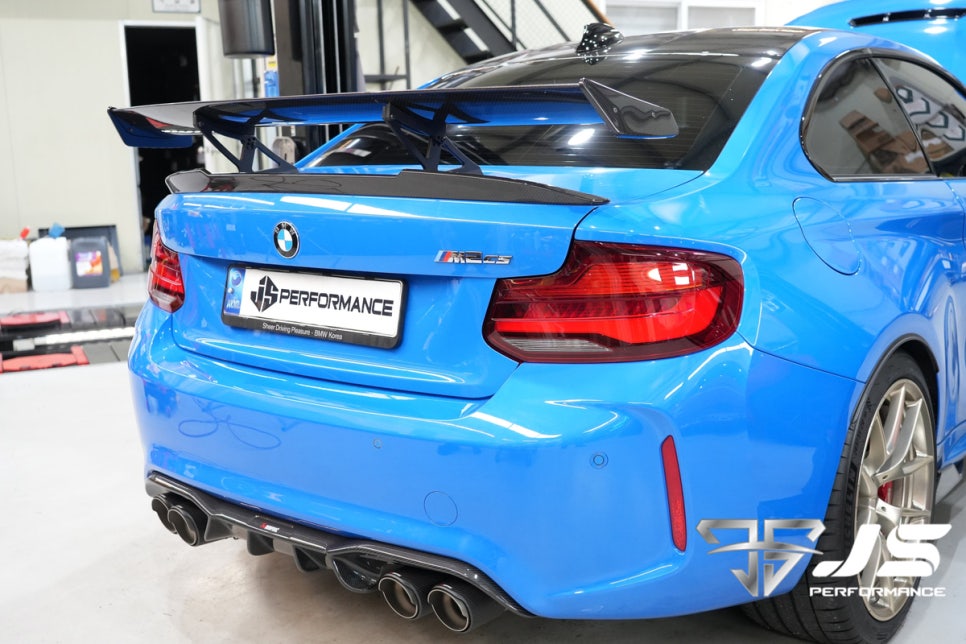 BMW F87 M2cs 3D디자인 카본GT윙, 보펜 가변모듈 인스톨 - JS퍼포먼스 : 네이버 블로그