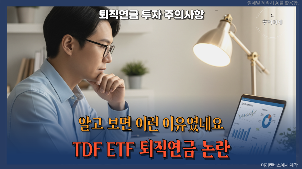 TDF ETF 퇴직연금 퇴출 논란? 알고 보면 이런 이유였네요 (투자자 필독) : 네이버 블로그