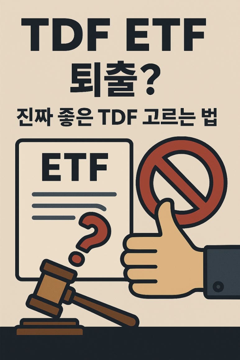 [특별 브리핑] TDF ETF 퇴출? 진짜 좋은 TDF 고르는 법 (운용사별 수익률 비교, 최고의 대안은?) : 네이버 블로그