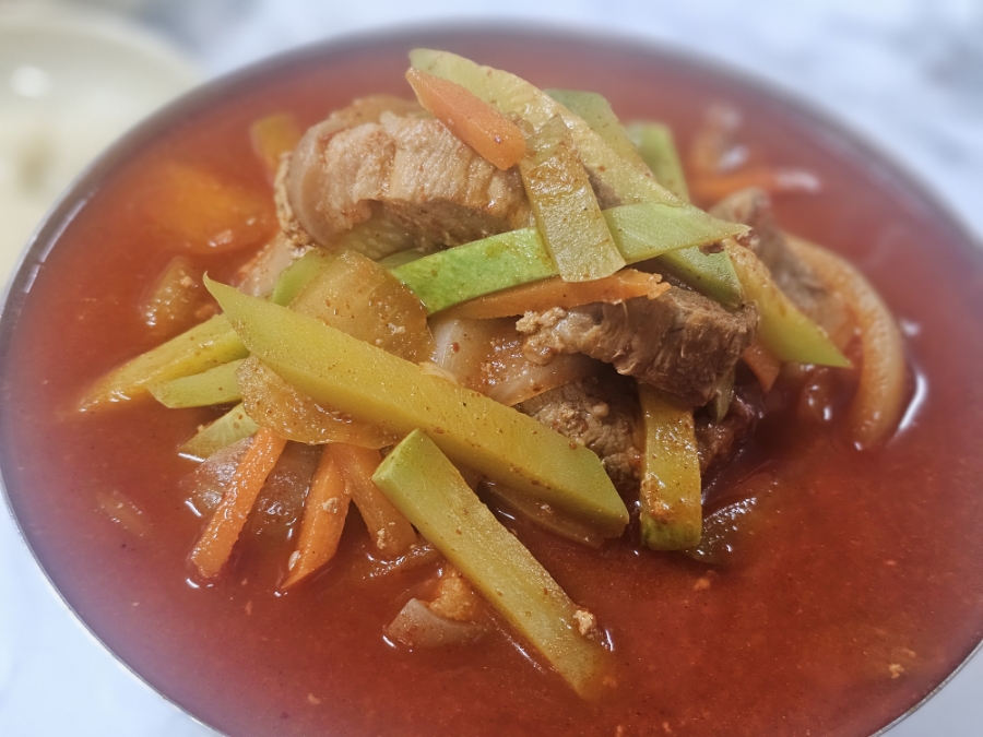 광주맛집 명화식육식당 "전라도 광주 최고의 애호박돼지국밥맛집"(내돈내산후기 / 광주평동산단맛집) : 네이버 블로그