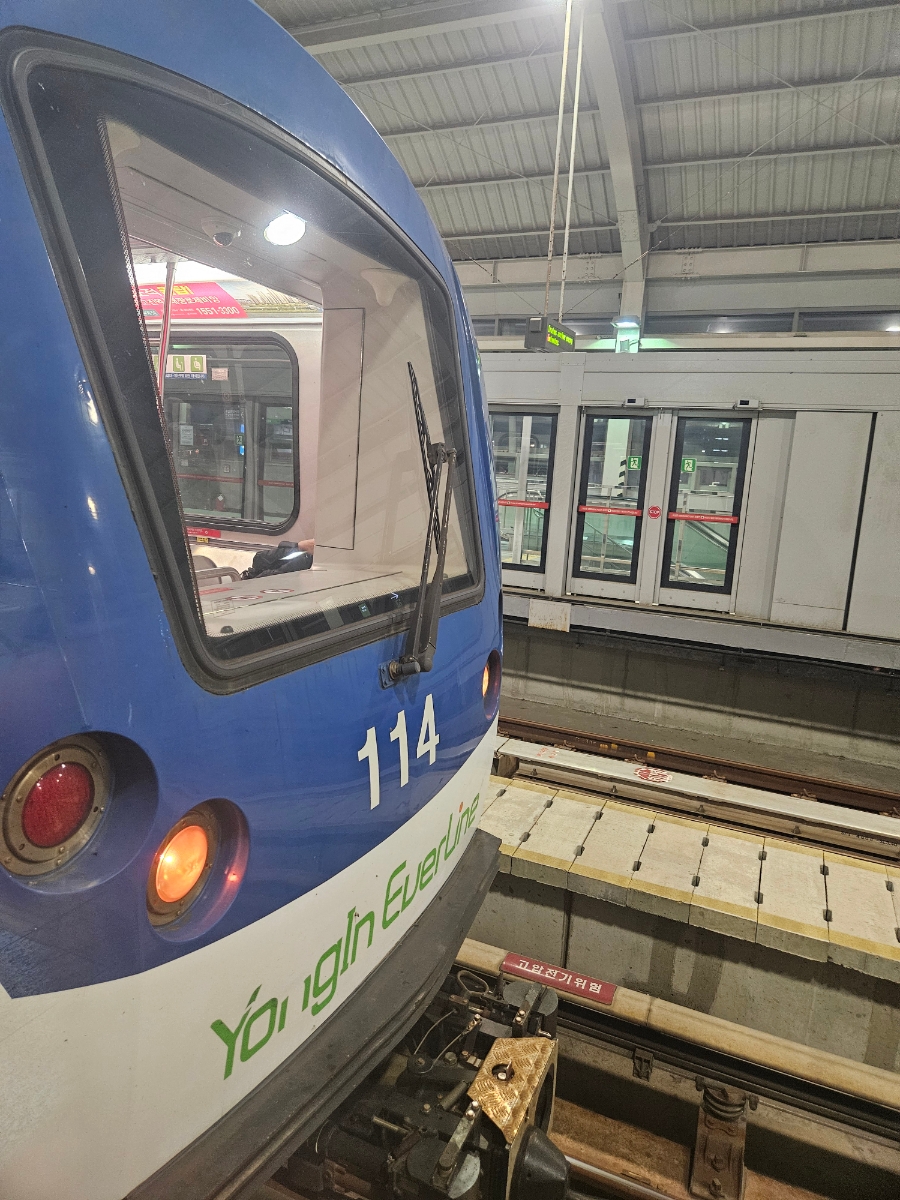 용인에버라인 Y114편성 : 네이버 블로그