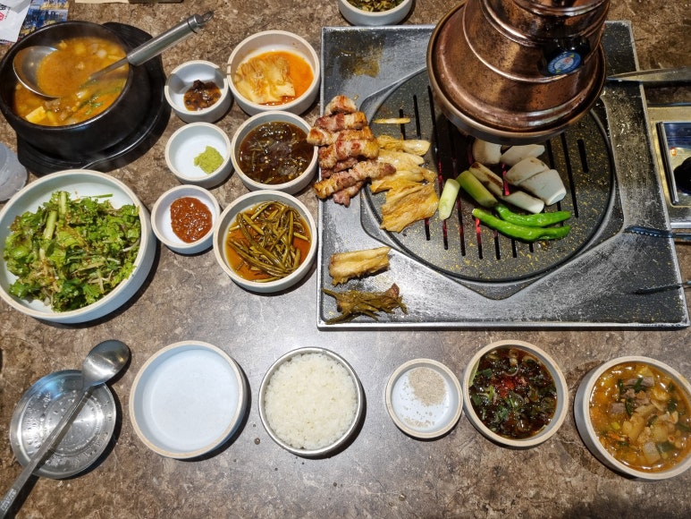 N맛사노바3214(삼각지역-뼈탄집)삼각지역 회식추천!삼겹살맛집 뼈탄집, 직원분이 직접 그릴링서비스- 점심메뉴로 런치삼겹2인세트 ...