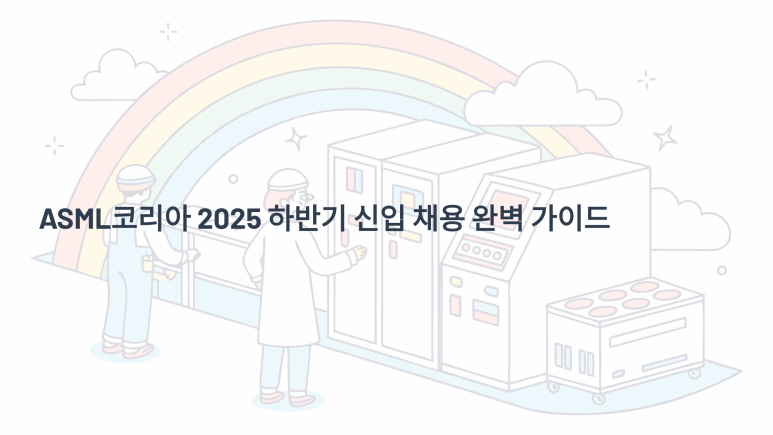 ASML코리아 2025 하반기 신입 채용 완벽 가이드 : 네이버 블로그
