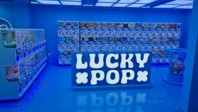 초대형 4층 신규 성수 가챠샵 LUCKY POP 인형 뽑기 위치 : 네이버 블로그