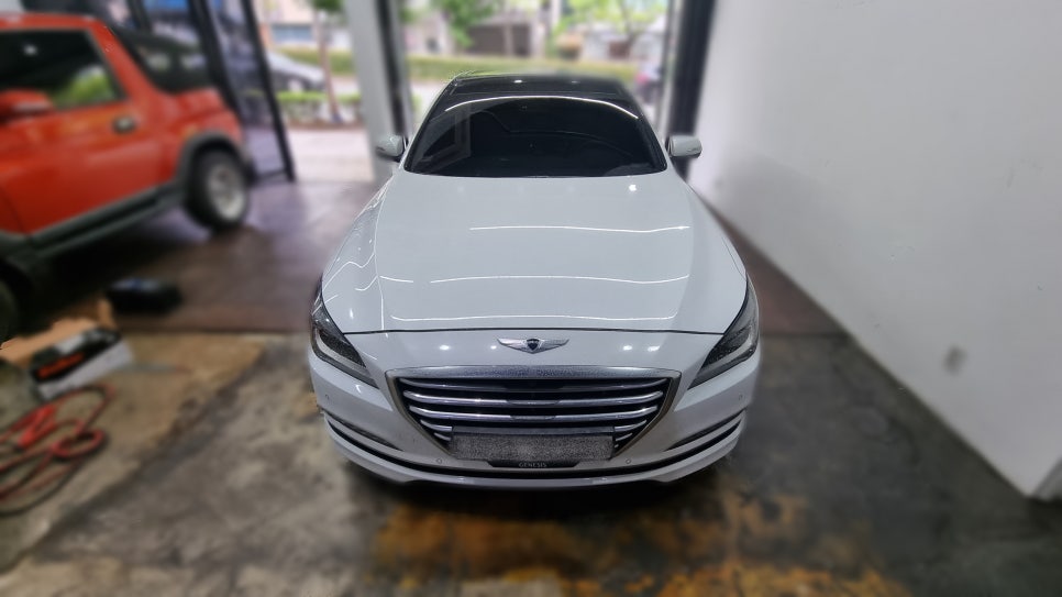 부산 제네시스DH배터리 G80(구형) 밧데리 교체 : 네이버 블로그