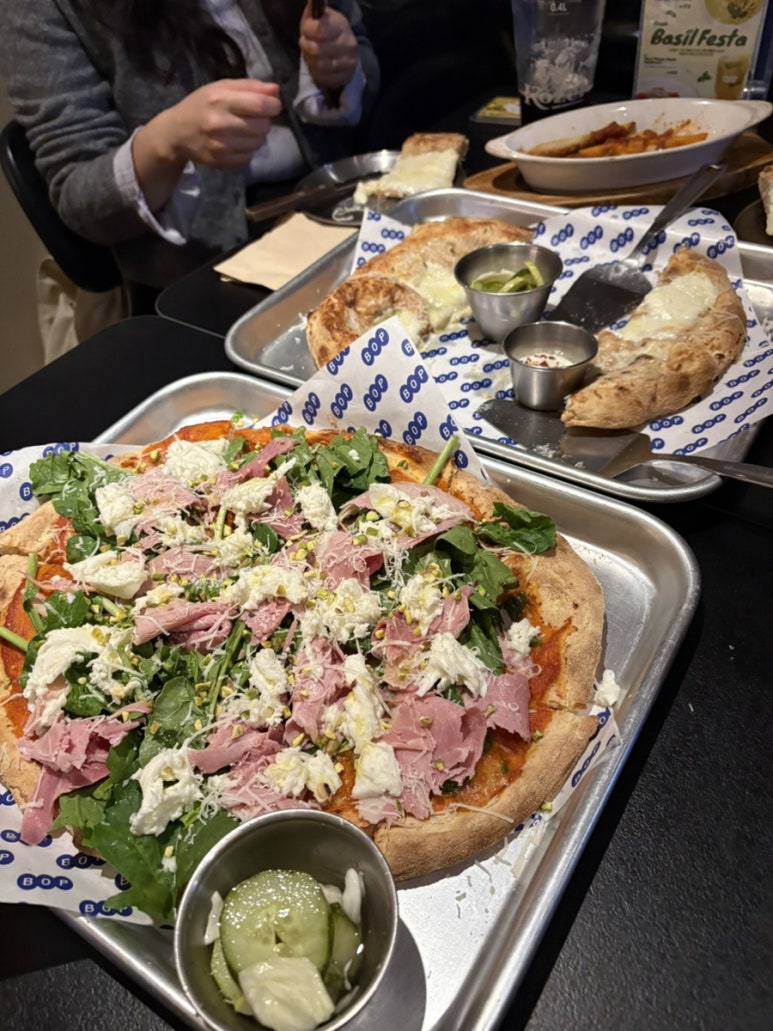 문래 화덕피자 맛집 BOP 문래점 내돈내산 후기 : 네이버 블로그